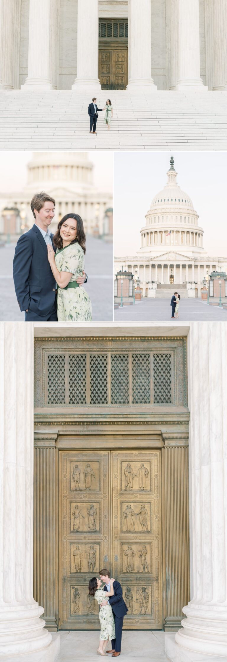 DC Capitol & Supreme Court Engagement Photos
