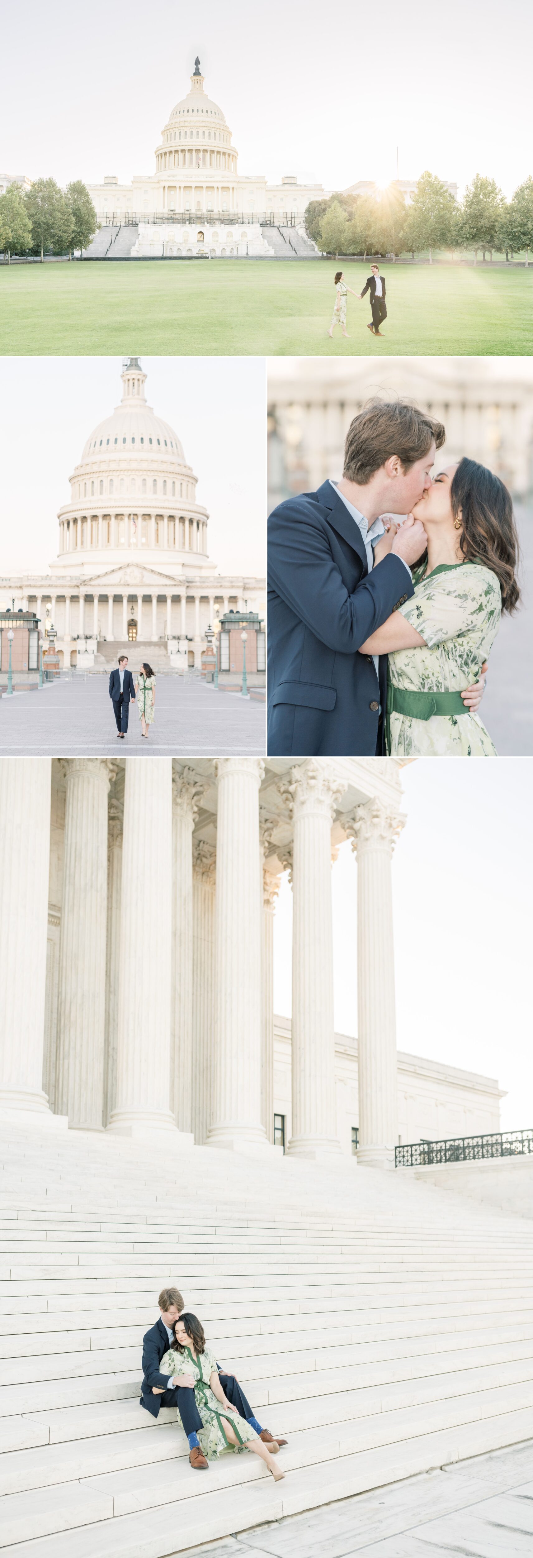 DC Capitol & Supreme Court Engagement Photos