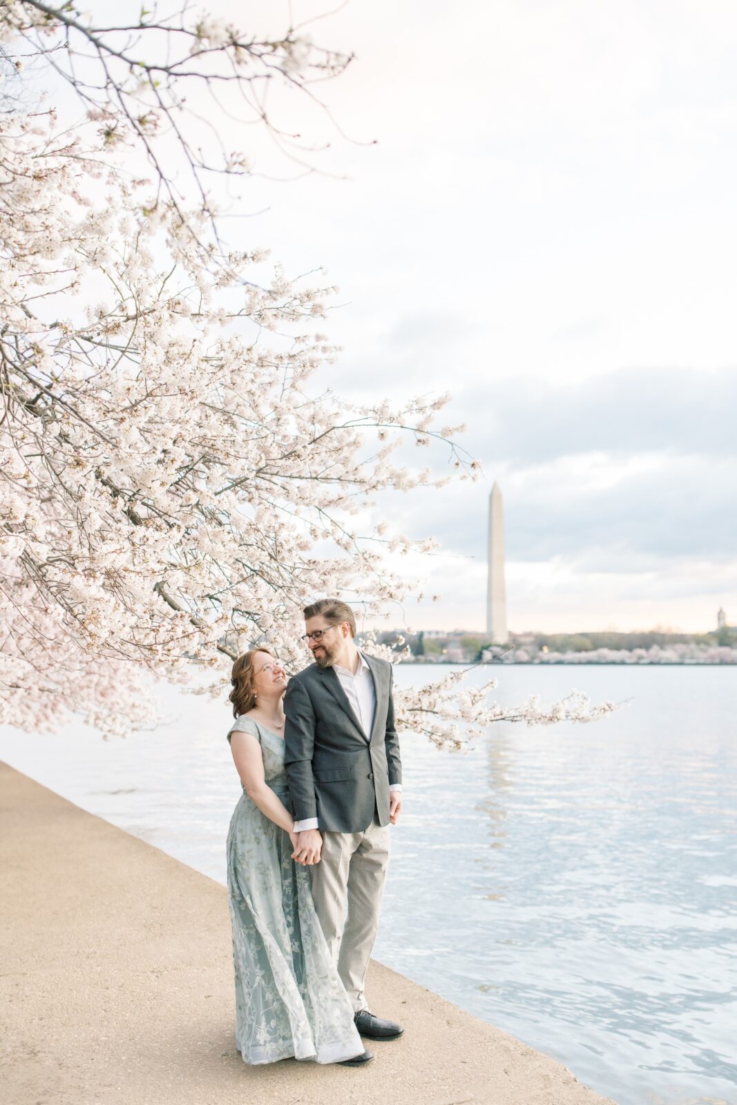 Cherry Blossom Anniversary Portraits in Washington, DC